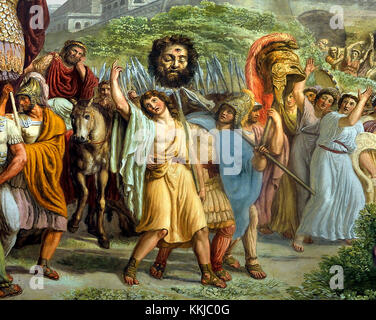 David and Goliath by Luigi Ademollo 1764 – 1849 The Basilica della ...