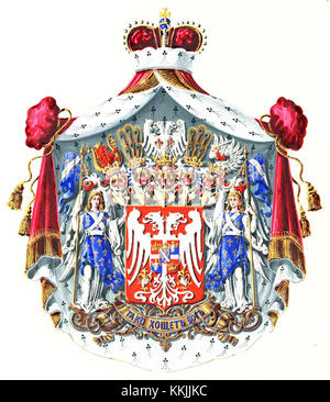 This 16th-century emblem represents the coat of arms of Duke Emanuele ...
