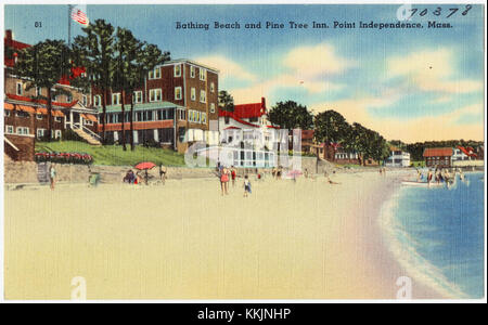 Pine-Tree Inn. Point Independence. 1905 Stock Photo - Alamy
