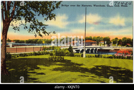 Bridge over the narrows, Wareham, Cape Cod, Mass. , Bridges, Tichnor ...