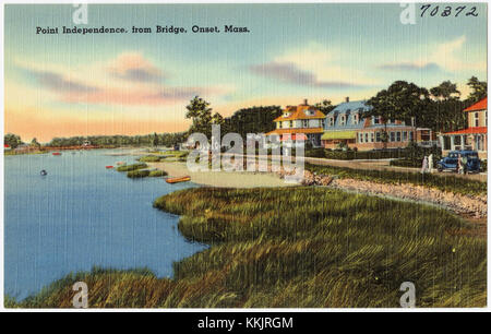 Point Independence, from bridge, Onset, Mass. , Cities & towns, Tichnor ...