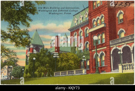 Old Main, Washington & Jefferson College, Washington, Pennsylvania ...