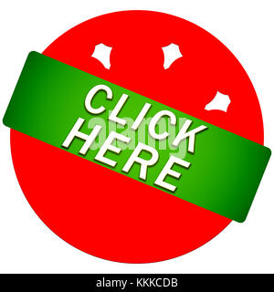 Click Here Button Green