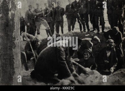 Photographs depicting the atrocities committed by Nazi Germany in ...