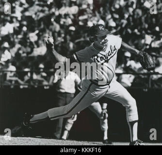 Kansas City Royals relief pitcher Scott Barlow in the ninth inning of a ...