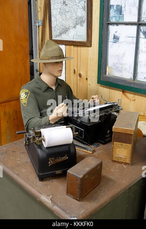This photograph showcases the Civilian Conservation Corps' efforts at ...