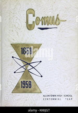 This high school yearbook from 1958 presents a historical view of ...