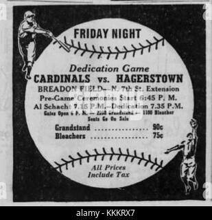 Braeden Field in Allentown, Pennsylvania, pictured in 1952, showcases ...