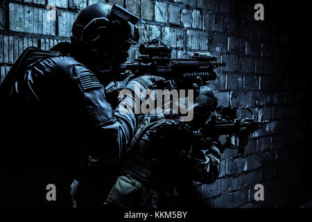 Covert operation under cover of darkness Stock Photo - Alamy