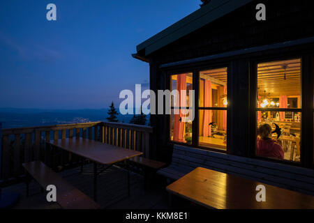 Falkenstein shelter, Bavarian Forest, Bavaria, Germany Stock Photo - Alamy