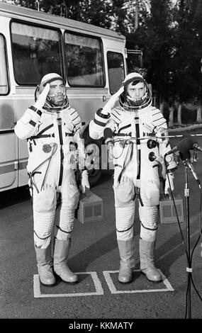 Soyuz 40, a Soviet space mission, photographed at the Mission Control ...