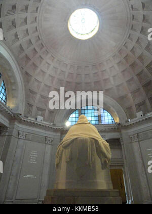 The Benjamin Franklin National Memorial, located in Philadelphia, USA ...