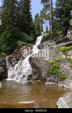 Twin Medicine, Glacier National Park, Sunrise, Landscape, Montana Stock ...