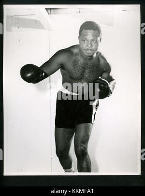 World light heavyweight champion Archie Moore, left, and challenger ...