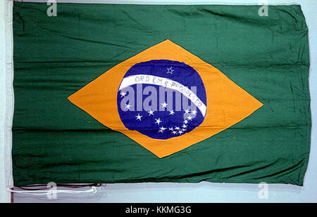 National flag of Brazil (after 1968 Stock Photo - Alamy