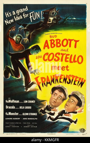 Lon Chaney Jr. & Lou Costello Film: Abbott And Costello Meet ...