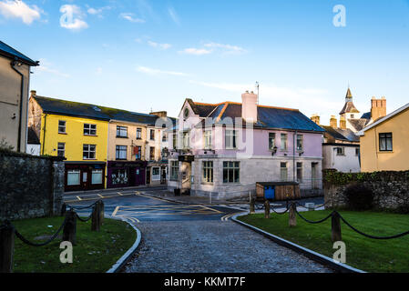 Main Street of Mallow, Ireland, at sunrise with no people Stock Photo ...