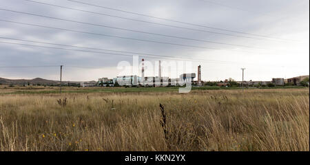 old USSR factory exterior, industry Stock Photo - Alamy