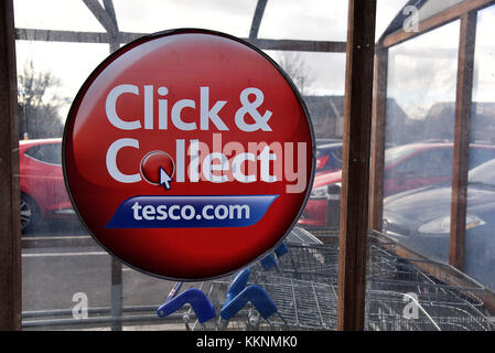 Tesco extra superstore in the Black Country town of Cradley Heath in ...