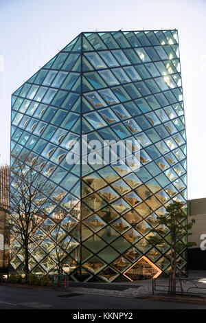 Prada building glass facade, by Herzog & de Meuron, Minato-ku, Tokyo ...