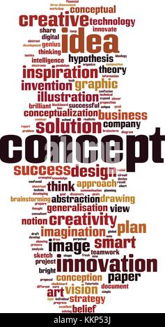 Hypothesis word cloud concept. Vector illustration Stock Vector Image ...