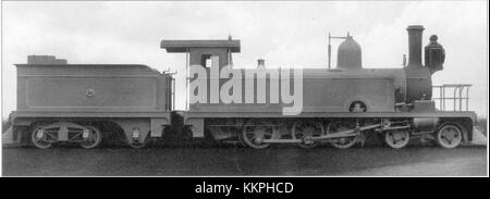 The CGR 4th Class 4-6-0TT locomotive, built in 1882 and later converted ...