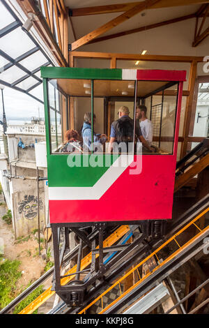 A funicular lift in Valparaiso, Chile Stock Photo - Alamy