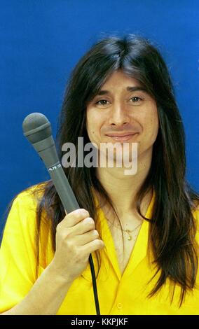 Steve Perry, lead singer of Journey, photographed in San Fransisco ...