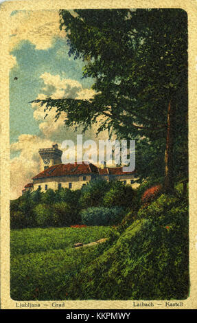 A historical postcard from 1918 depicting scenes of Lendava, providing ...