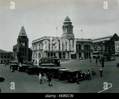 The 1919 photograph of Port Elizabeth City Hall in South Africa ...