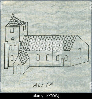 Alfta Church, located in Alfta, Sweden, is a historic church known for ...