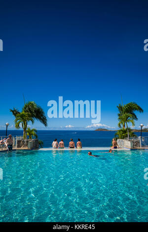 U.S. Virgin Islands, St. Thomas. St. Peter, Heliconia Stock Photo - Alamy