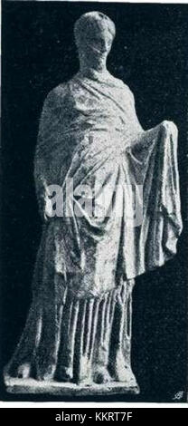 Tanagra figurines, originating from ancient Greece, are small ...