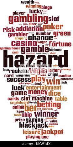 Hazard word cloud concept. Vector illustration Stock Vector Image & Art ...