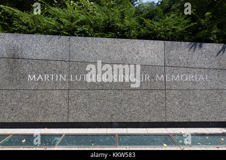 Inscription at the Martin Luther King, Jr Monument, Washington, DC USA ...