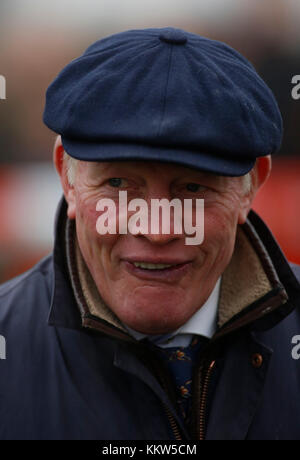 Trainer Gary Moore during day two of The Betfair Tingle Creek Festival ...