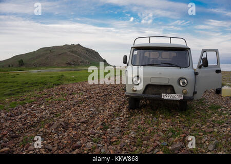 UAZ-452 Russian off road vans, produced at the Ulyanovsk Automobile ...