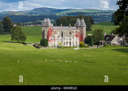 Newton House, Dinefwr Park, Llandeilo, Carmarthenshire, Wales, UK Stock ...