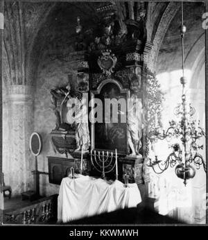 Glanshammar Church, a historic church located in Örebro County, Sweden ...