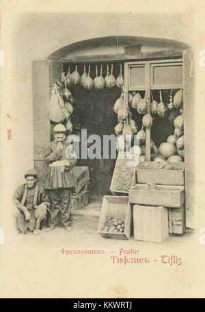 This vintage postcard of Tiflis (now Tbilisi, Georgia) features the ...