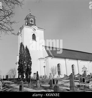 Alfta Church, a historic church in Sweden, is recognized for its ...