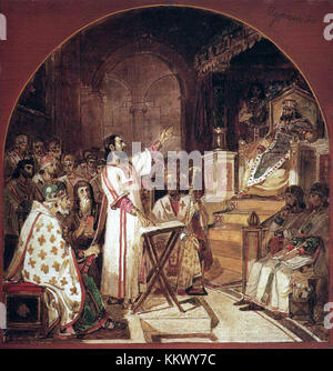 First Council of Nicea by V.Surikov (1876 7, GTG Stock Photo - Alamy