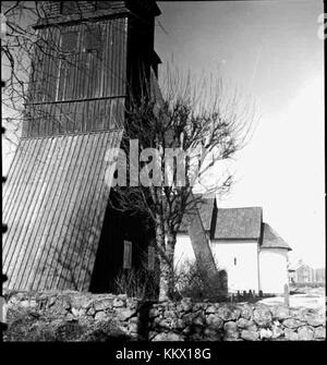 Bringetofta Church, located in Sweden, is a medieval structure with a ...