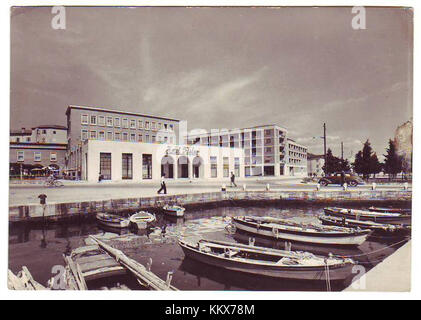 A postcard depicting the coastal town of Koper, Slovenia. Known for its ...