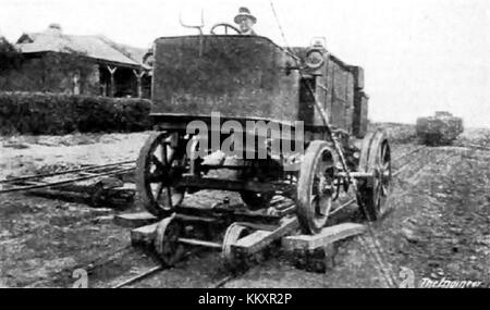 The Dutton Road Rail Tractor prototype RR1501, a specialized vehicle ...