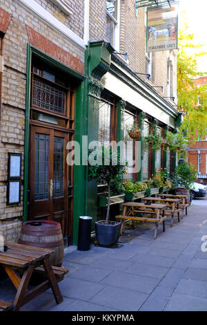 The Yorkshire Grey public house, Langham Street, London, W1 Stock Photo ...