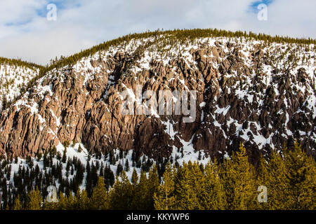 Tuff Cliff in Yellowstone National Park Stock Photo - Alamy