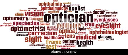 Myopia word cloud concept. Vector illustration Stock Vector Image & Art ...