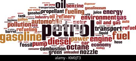 Petrol word cloud concept. Vector illustration Stock Vector Image & Art ...