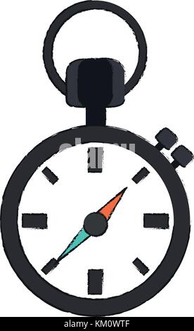 Map orienteering draw icon vector illustration design Stock Vector ...